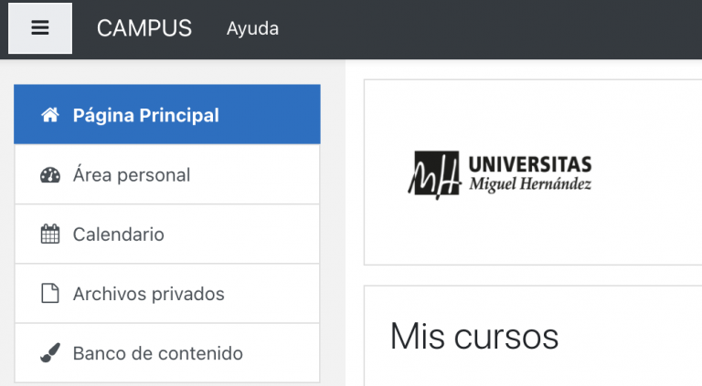 Docencia Online UMH » Campus Virtual